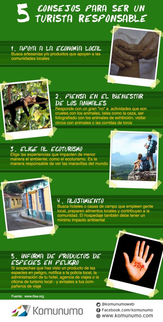 5 consejos para ser un turista responsable #infografia #infographic # ...
