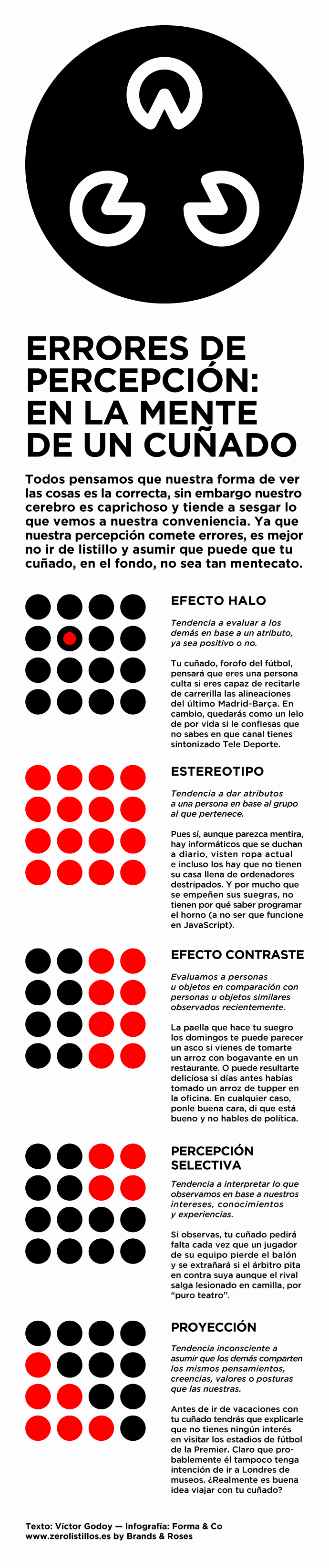 Errores de percepción muy comunes #infografia #infographic #psychology ...