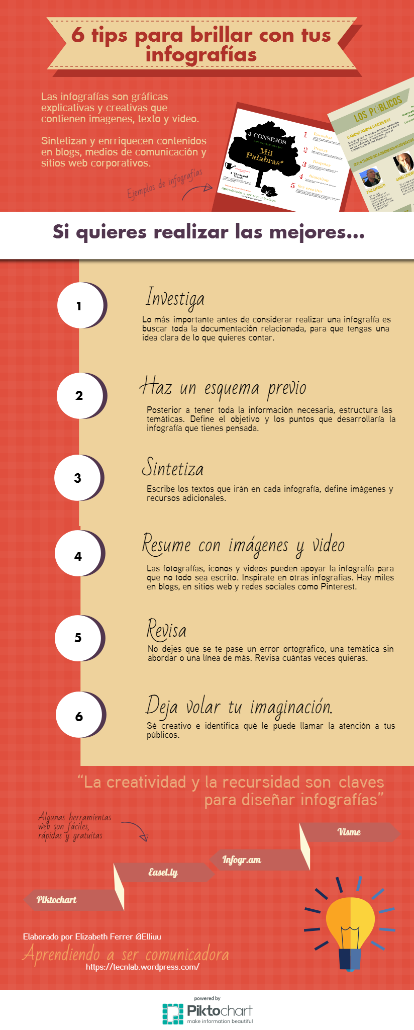 6 claves para brillar con tus infografías #infografia #infographic # ...