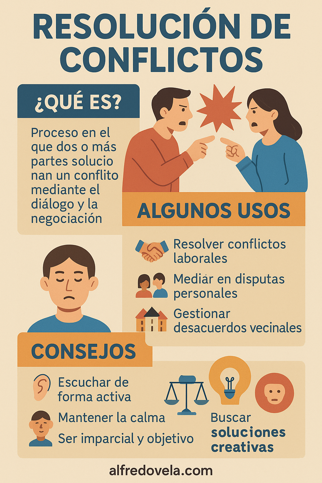 Cita Sobre Resolución De Conflictos